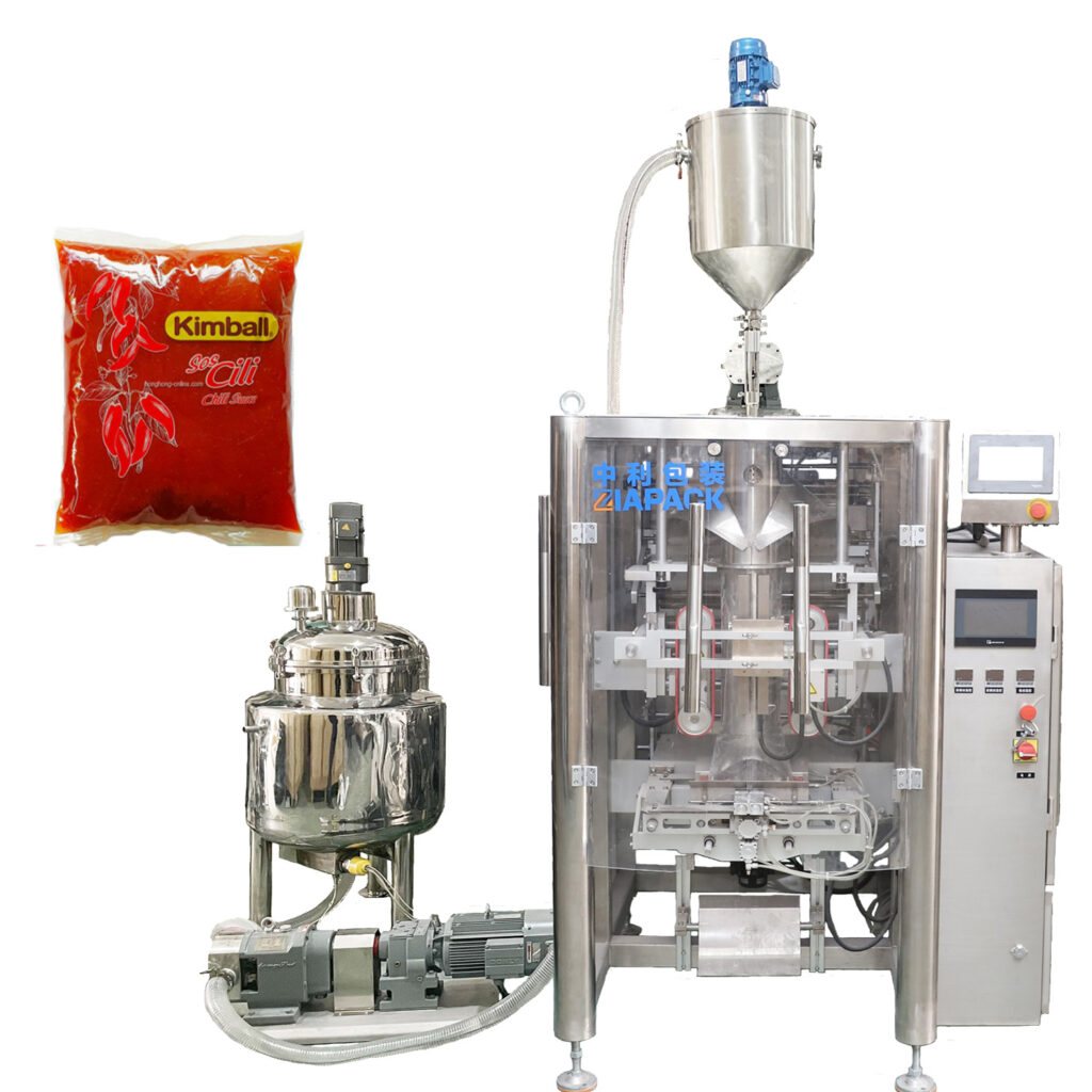 Automatic cement slurry filling packaging sealing machine - IAPACK